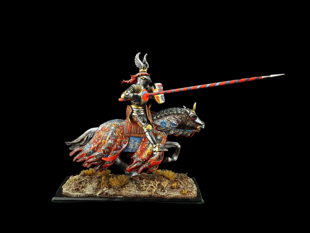 Tin Soldier Museum (TOP) Knight in Armor 54 Mm Medieval Age & Crusades ...
