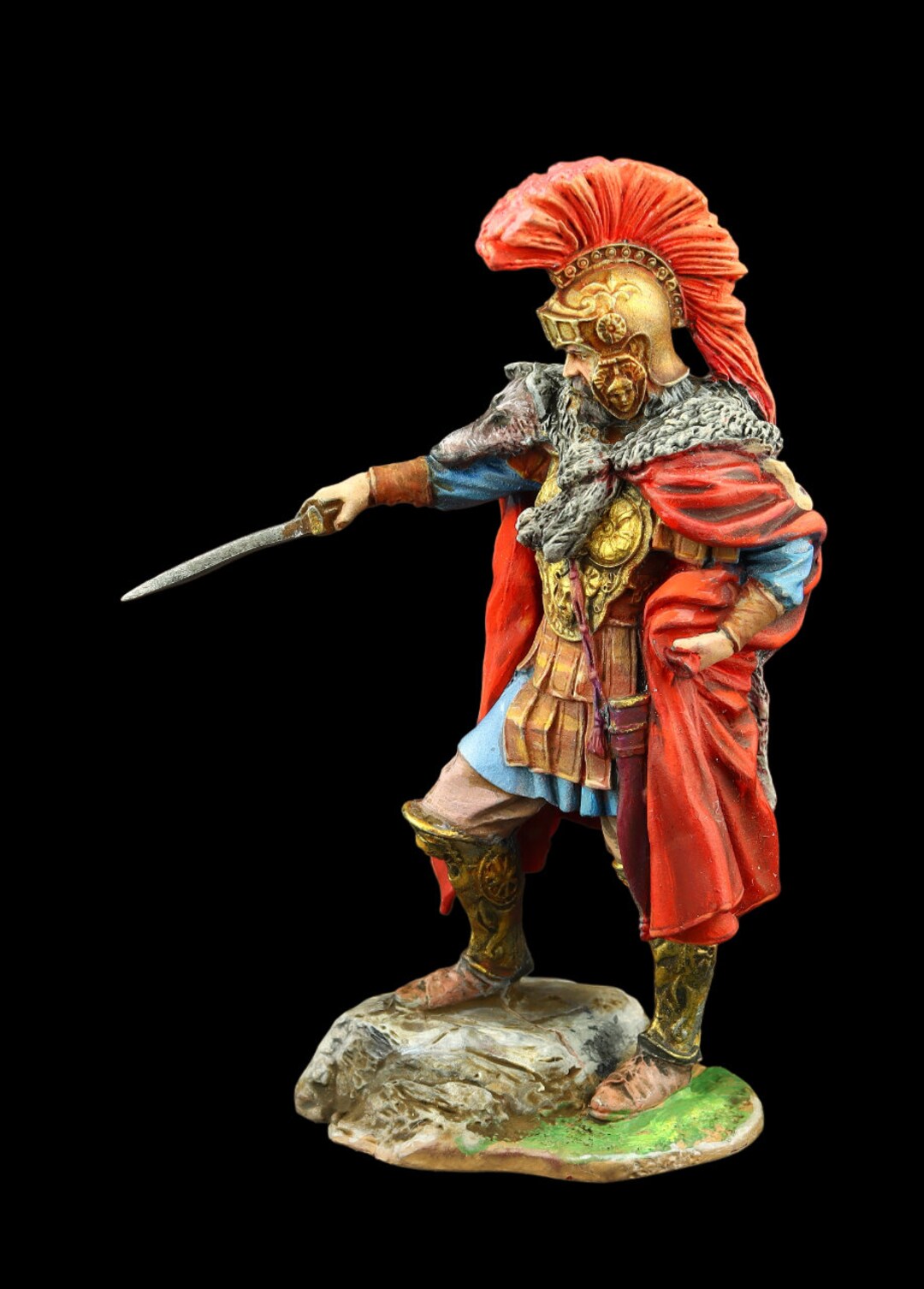 Tin Soldier Collectible Commander in Hannibal Army 75 Mm Vikings ...