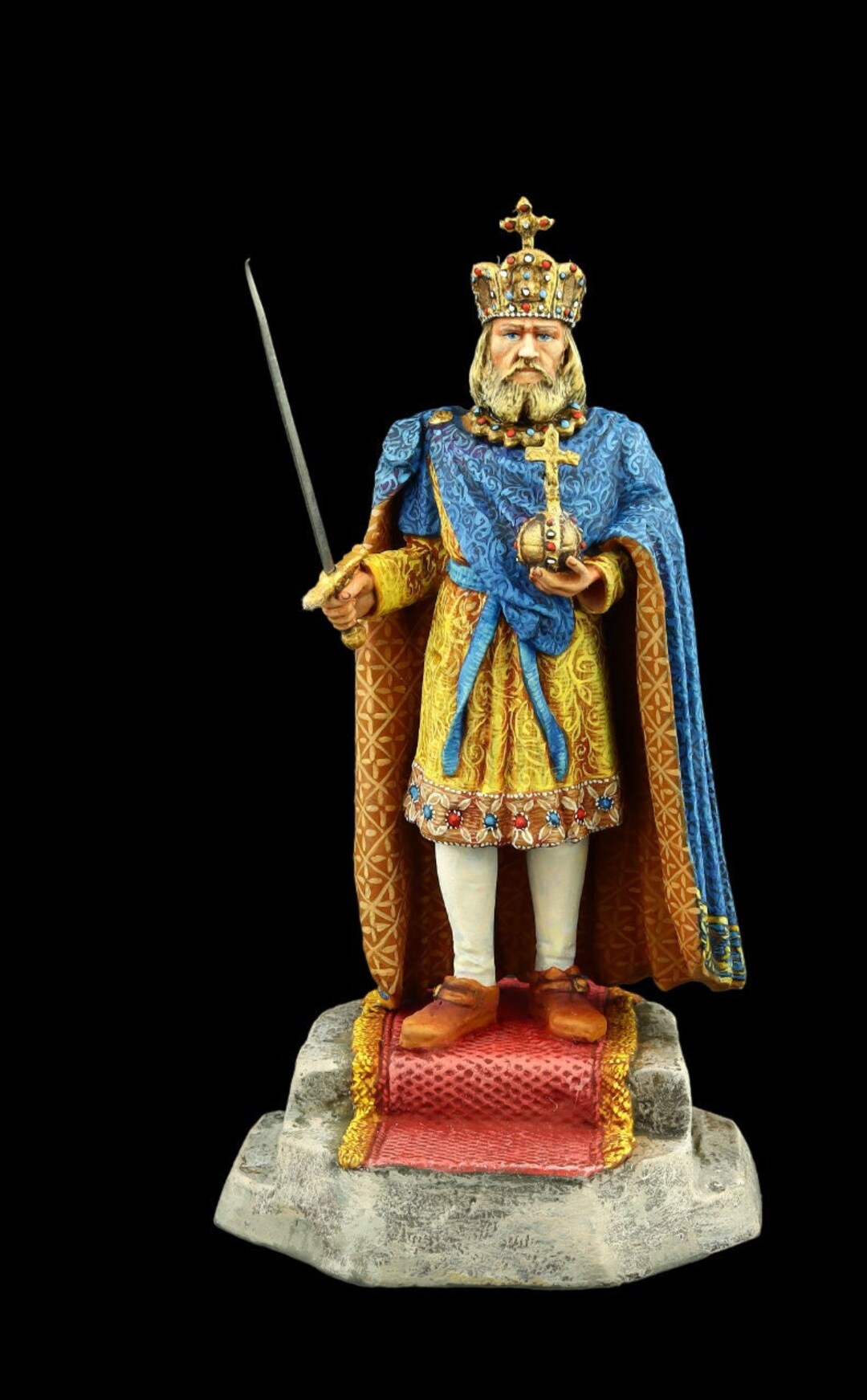 Tin Soldier Museum (TOP) King Eric IX of Sweden 54 Mm Medieval Age ...