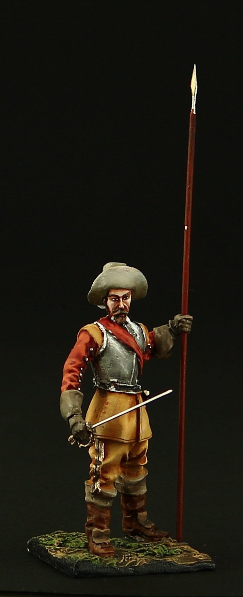 Tin Soldier Collectible Spanish Tercios Officer Flandes 1625 - Etsy
