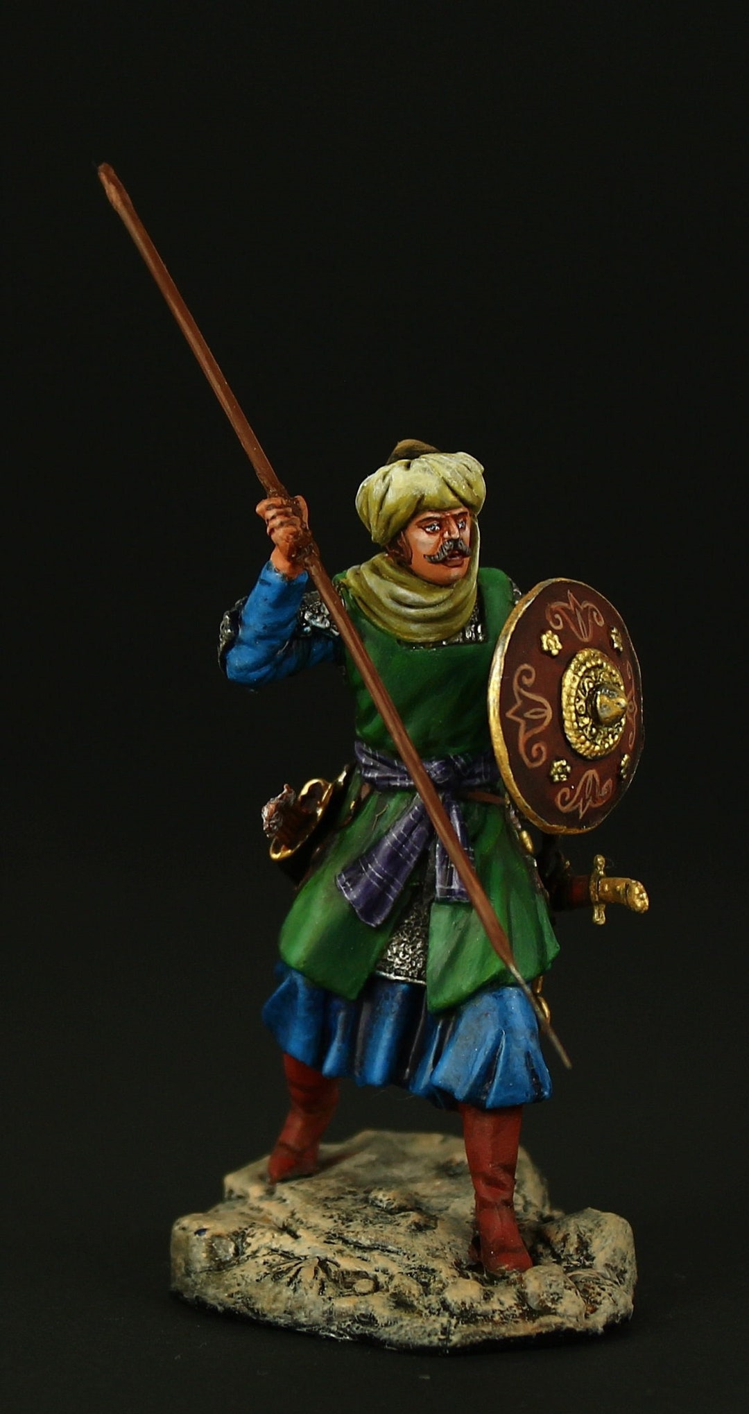 Tin Soldier Collectible Armenian Amir Fatimid Caliphate, XII C. 54 Mm ...