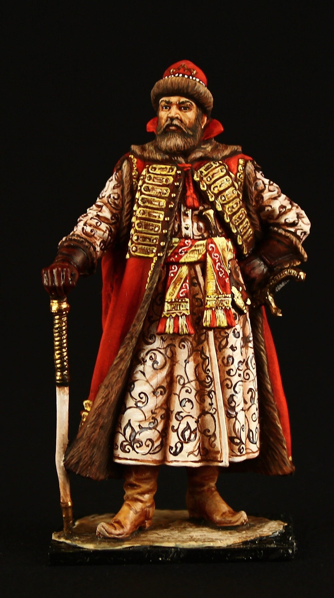 Tin Soldier Museum (TOP) Colonel of Streletz Regiment, XVII с. 54 Mm ...