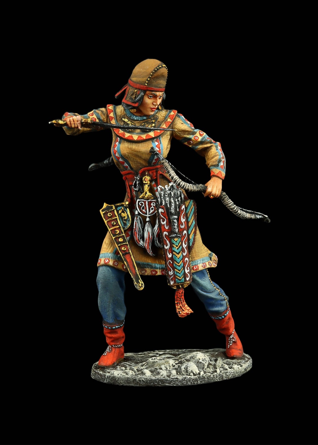 Tin Soldier Museum TOP Scythian Noble Woman IV C. B.C. 54 - Etsy