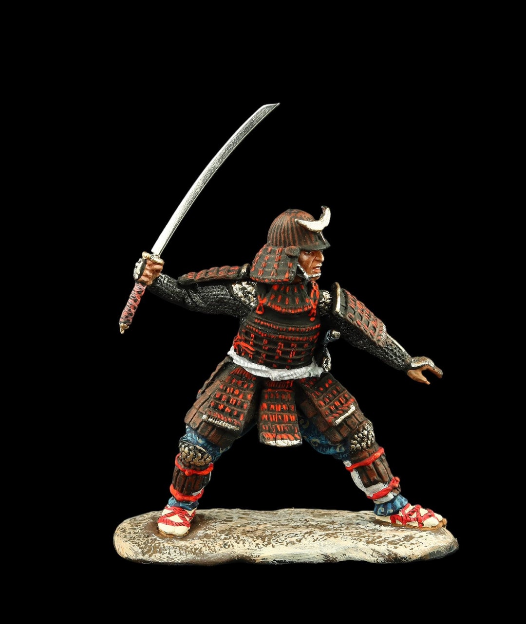 Tin Soldier Collectible Samurai 54 Mm Medieval Japan, Samurai, Ashigaru ...