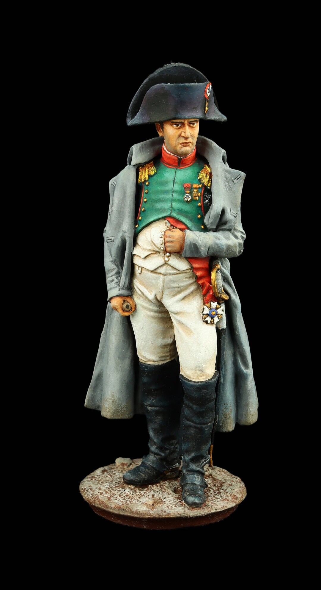 Tin Soldier Museum TOP Napoleon in Redingote 90 Mm Napoleonic Wars - Etsy
