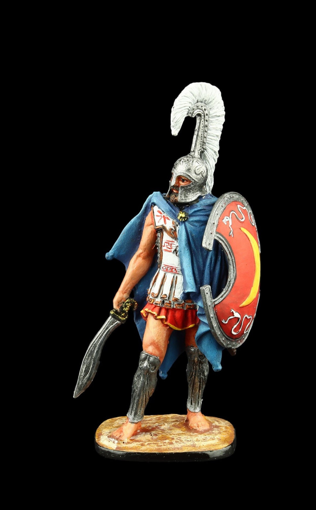Tin Soldier Collectible Thespian Hoplite, V C. B.C. 54 Mm Antique World ...