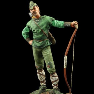 Tin Soldier Collectible Robin Hood, Sherwood Forest 54 Mm Medieval Age ...