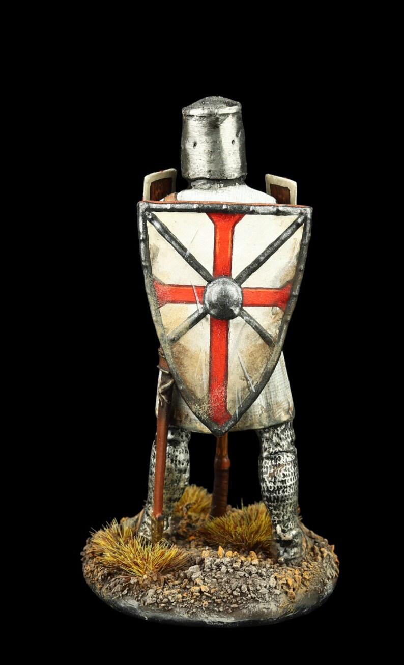 Tin Soldier Museum TOP Templar Order Knight 1270-1291 54 Mm - Etsy