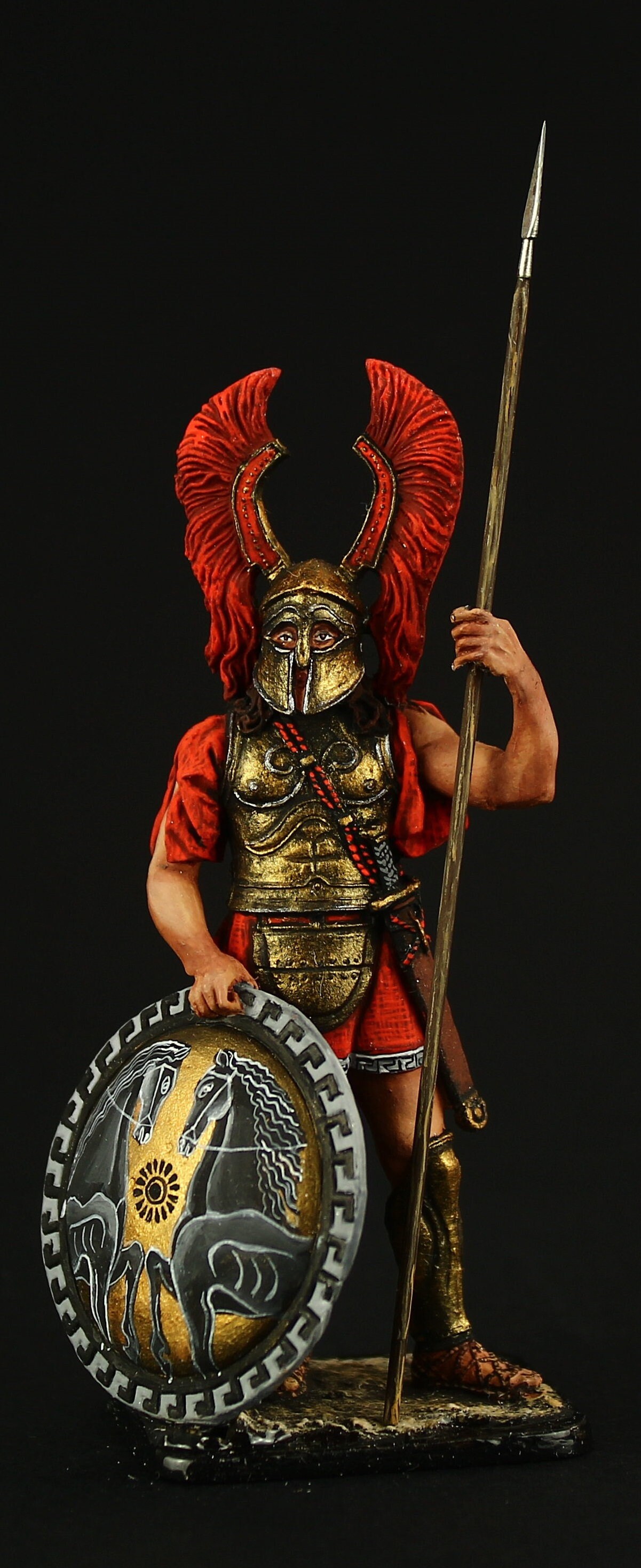 Athenian Soldier Statue