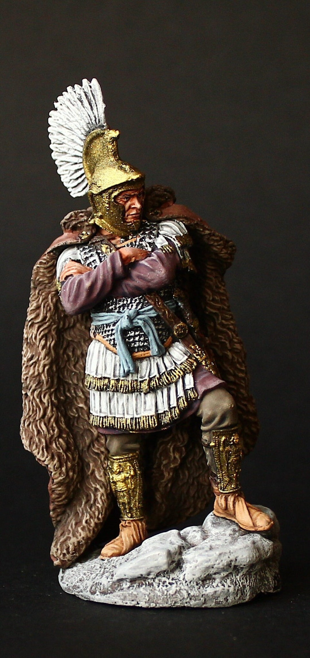 Tin Soldier Collectible Roman Officer II-III Cc. A.D. 54 Mm - Etsy