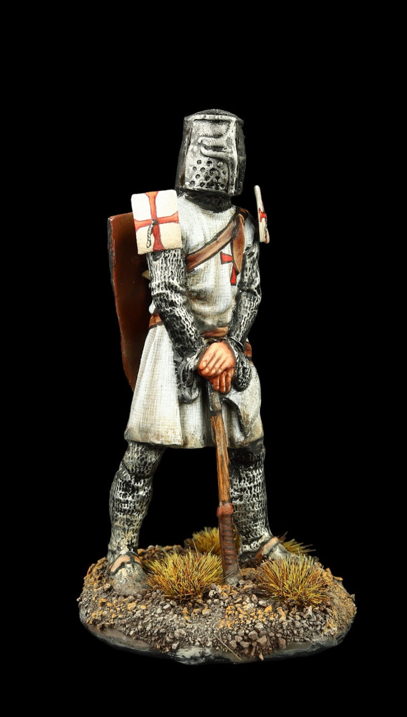 Tin Soldier Museum (TOP) Templar Order Knight, 1270-1291 54 Mm Medieval ...