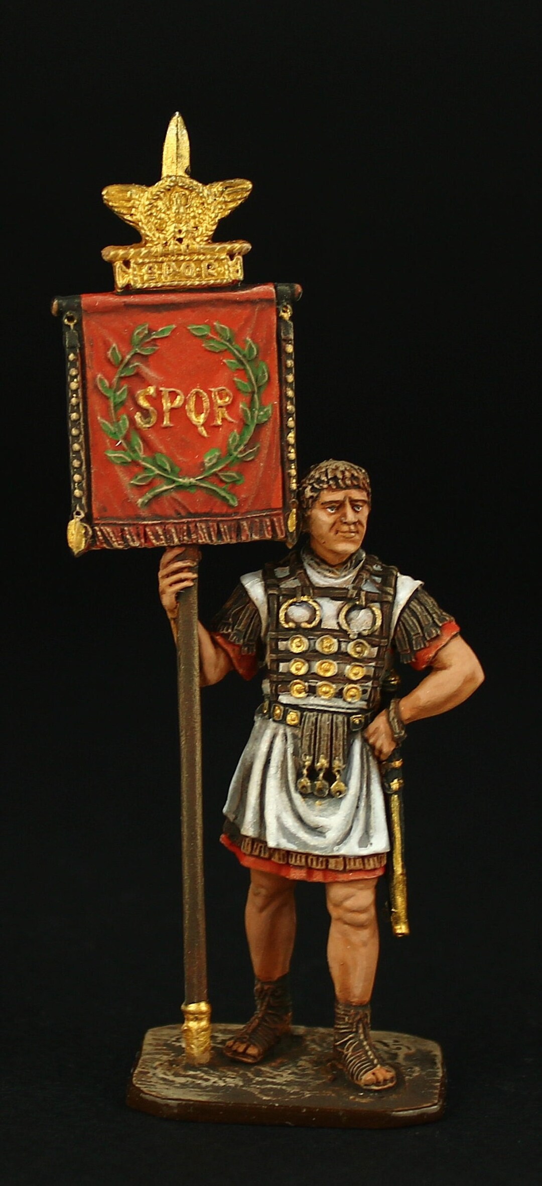 Tin Soldier Collectible Roman Standard-bearer I-II Cc. A.C. - Etsy