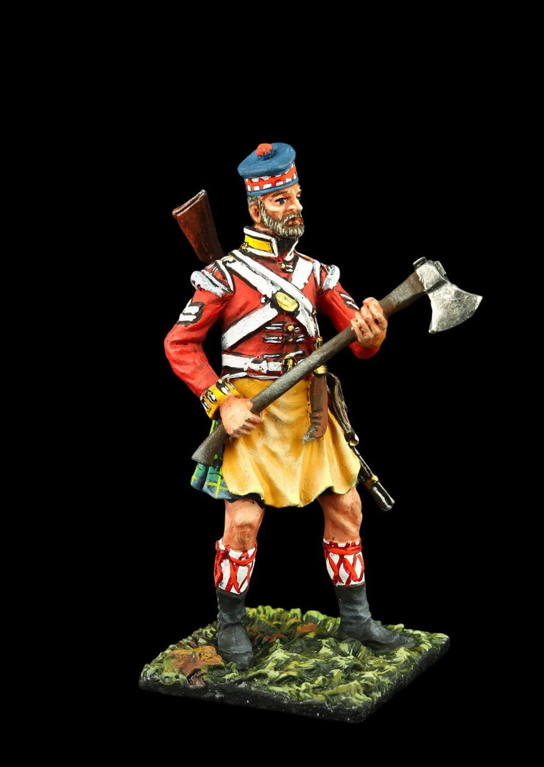 Tin Soldier Collectible Great Britain: Sapper of 92nd Regiment (gordon ...