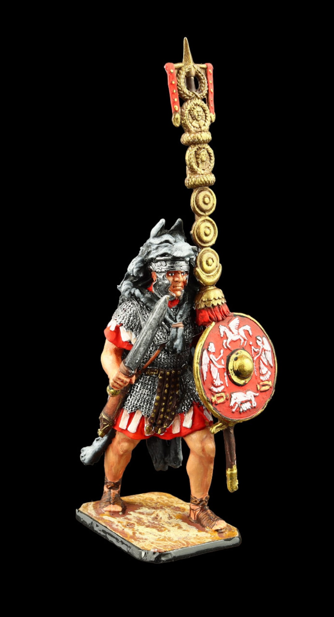Tin Soldier Collectible Roman Signifer, I-II Cc. A.D. 54 Mm Ancient ...