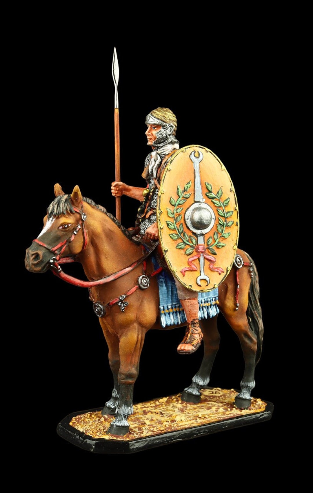 Tin Soldier Collectible Roman Auxiliary Cavalryman 54 Mm Ancient Rome ...
