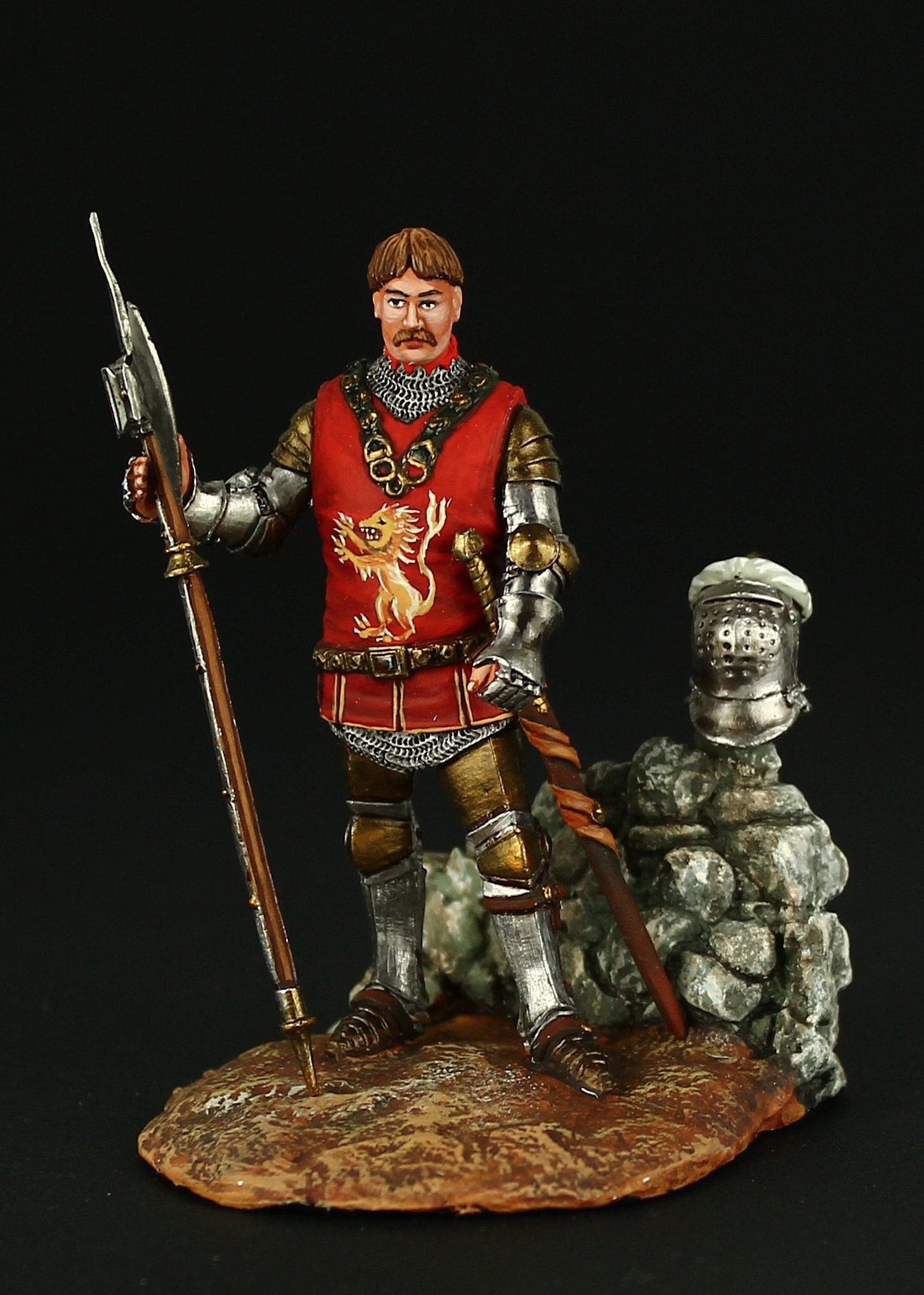 Tin Soldier Collectible Edward Duke of York 54 Mm Medieval Age - Etsy