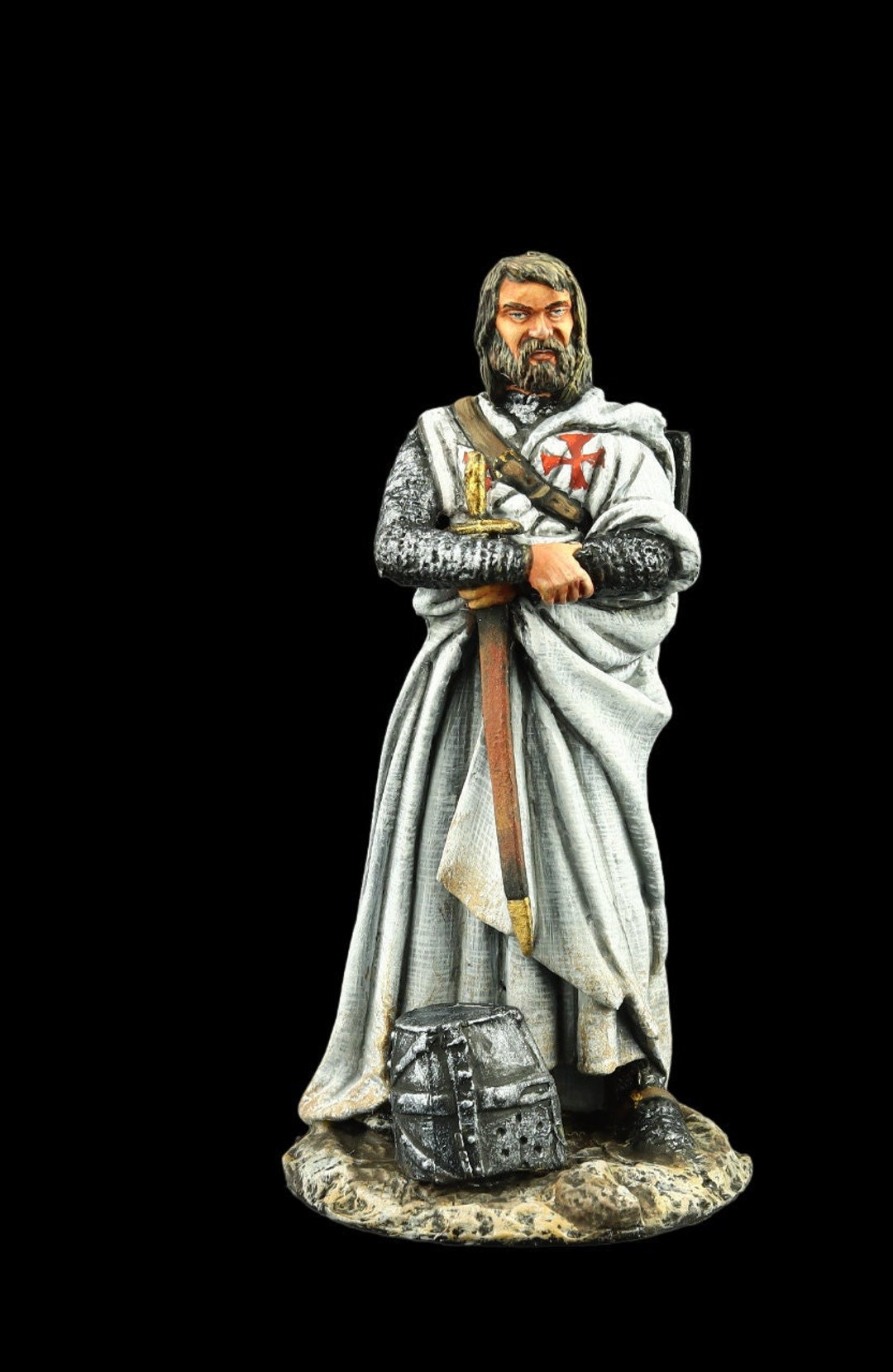 Tin Soldier Museum (TOP) Grand Master Templar Arnold of Torroja 54 Mm ...