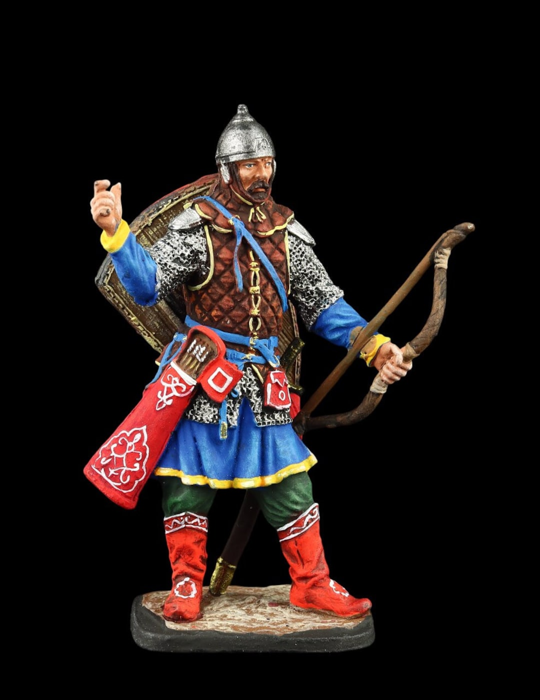 Tin Soldier Collectible Russian Archer, XIV-XV Cc. 54 Mm Russian State ...