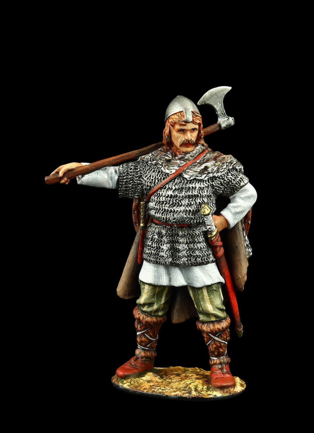Tin Soldier Collectible Viking Warrior, IX-X Cc. 54 Mm Vikings ...