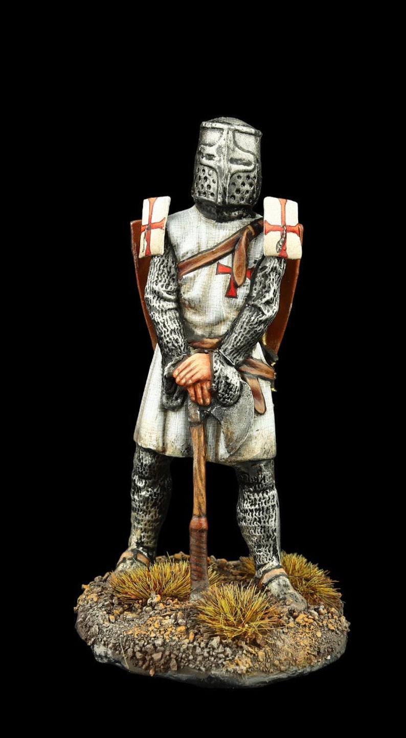 Tin Soldier Museum TOP Templar Order Knight 1270-1291 54 Mm - Etsy
