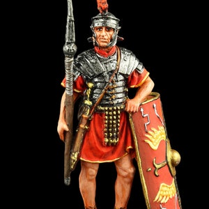 Tin Soldier Collectible Roman Legionary, I C. A.D. 54 Mm Ancient Rome ...