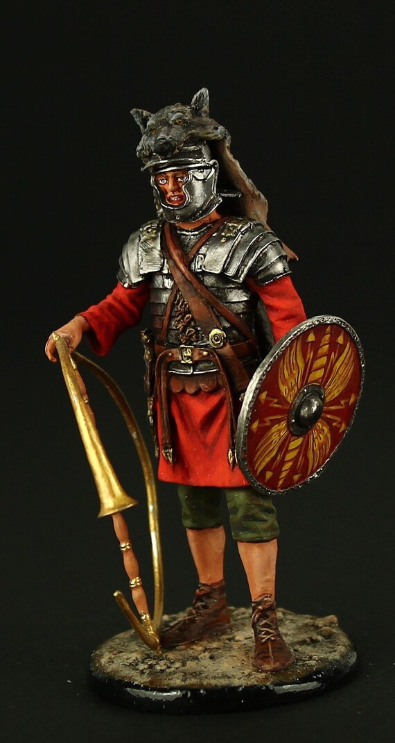 Tin Soldier Collectible Roman Cornicen 54 Mm Ancient Rome - Etsy UK