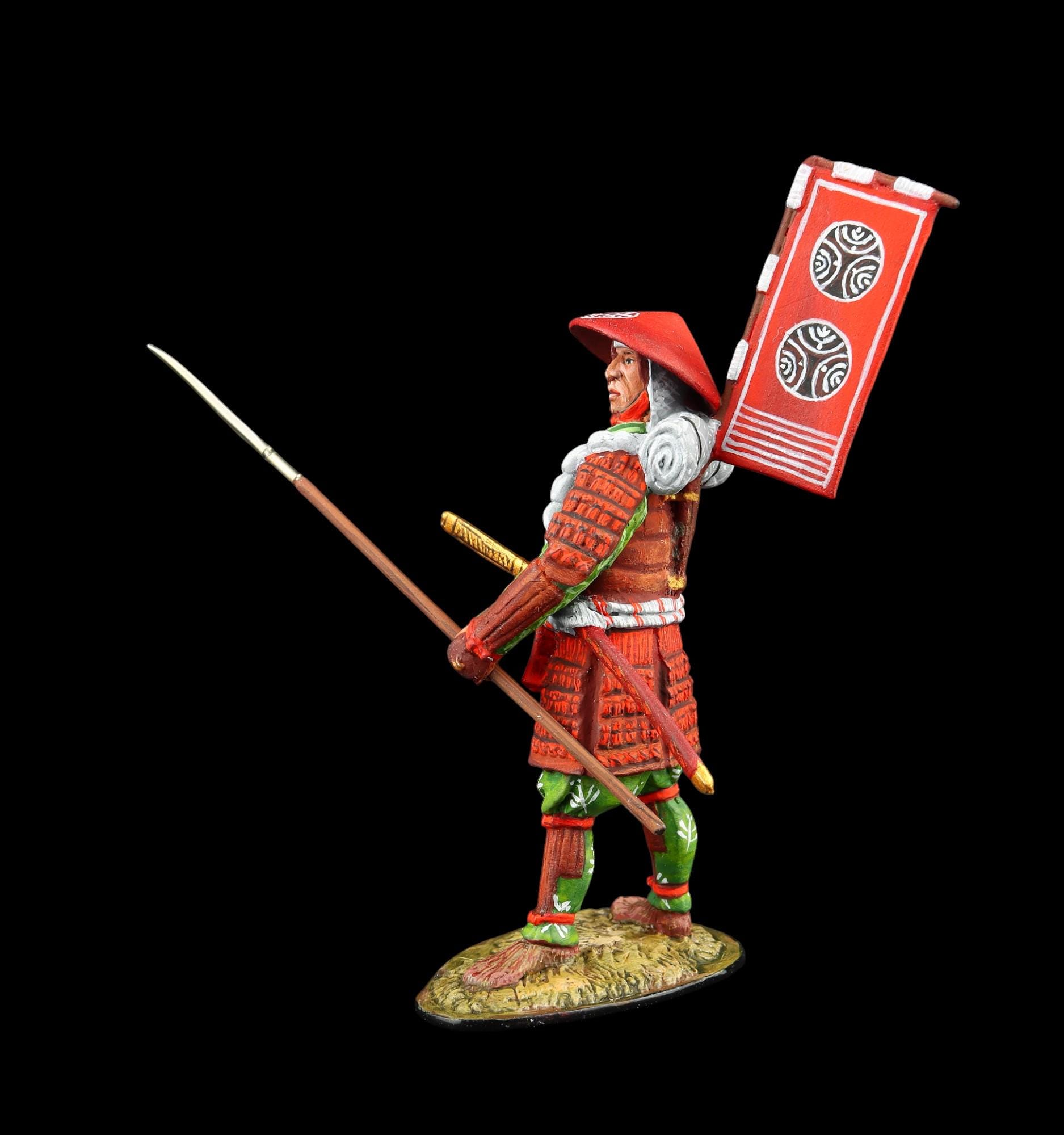 Tin Soldier Collectible Ashigaru 1560-1600 54 Mm Medieval Japan ...