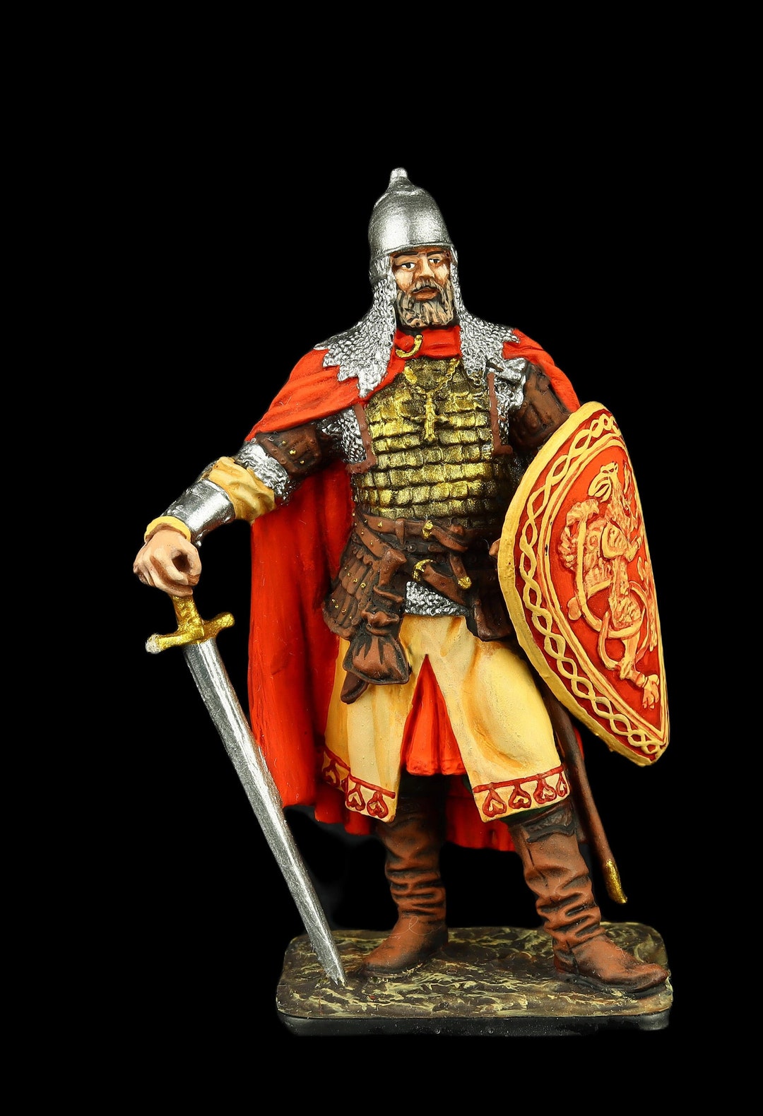 Tin Soldier Collectible Novgorod Boyar Gavrila Oleksich, 1240 54 Mm ...