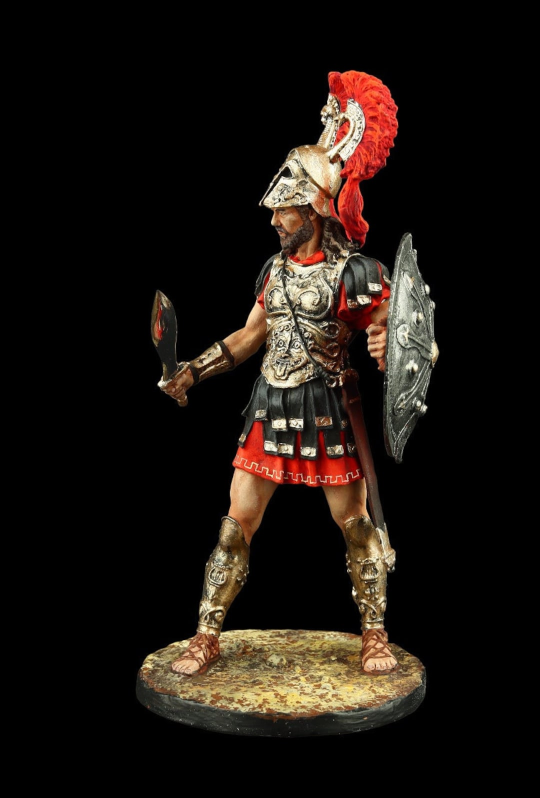 Tin Soldier Collectible Argyraspides, IV C. B.C. 90 Mm Ancient Greece ...