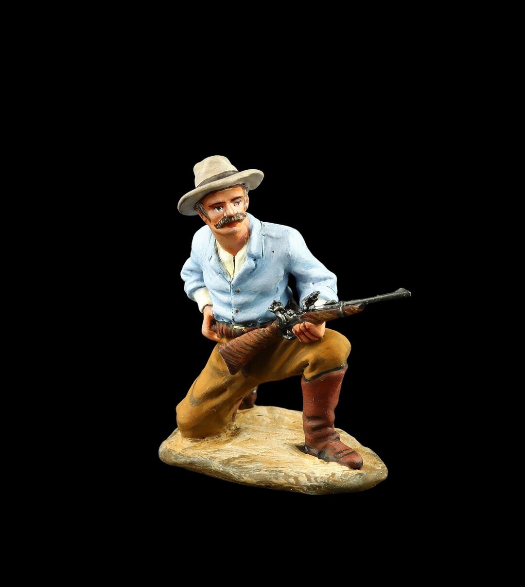 Tin Soldier Collectible Cowboy 54 Mm Old West: Cowboys and Trappers - Etsy