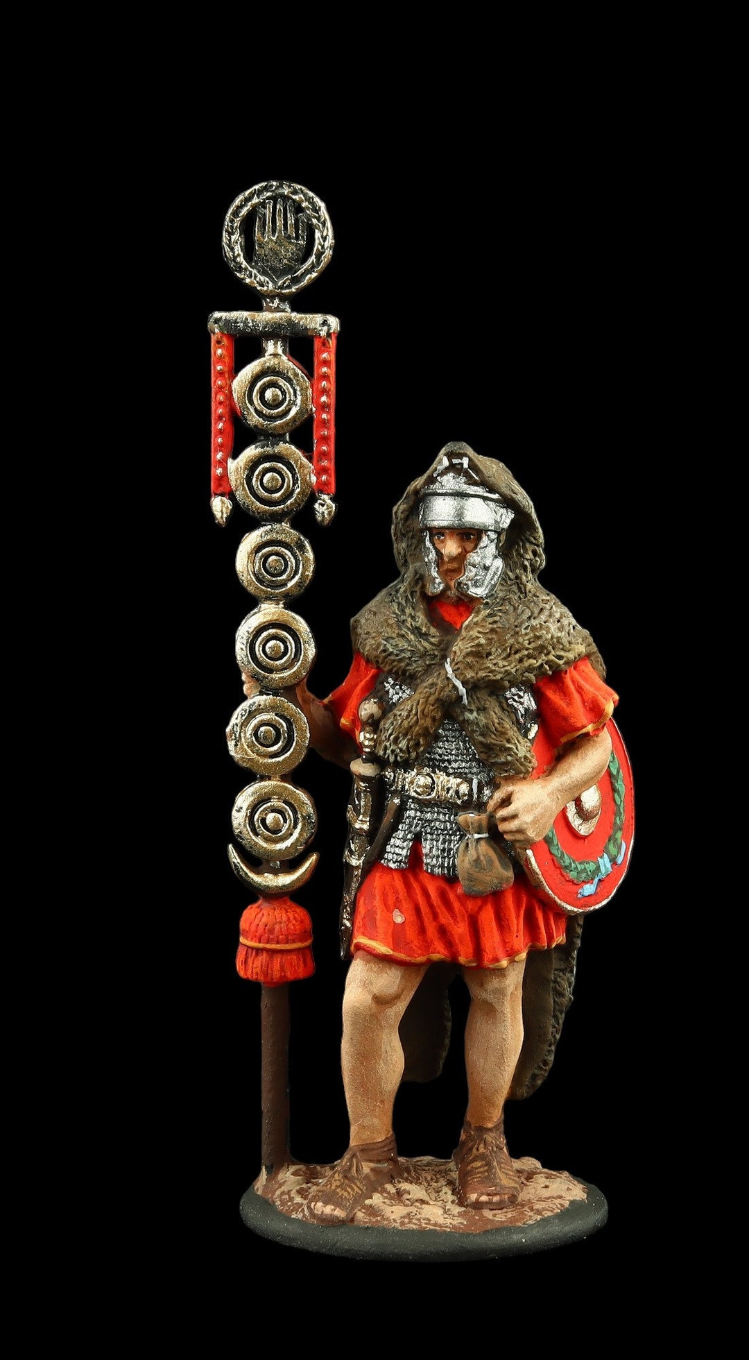 Tin Soldier Collectible Signifer of the II Legion of August, I C. A.D ...