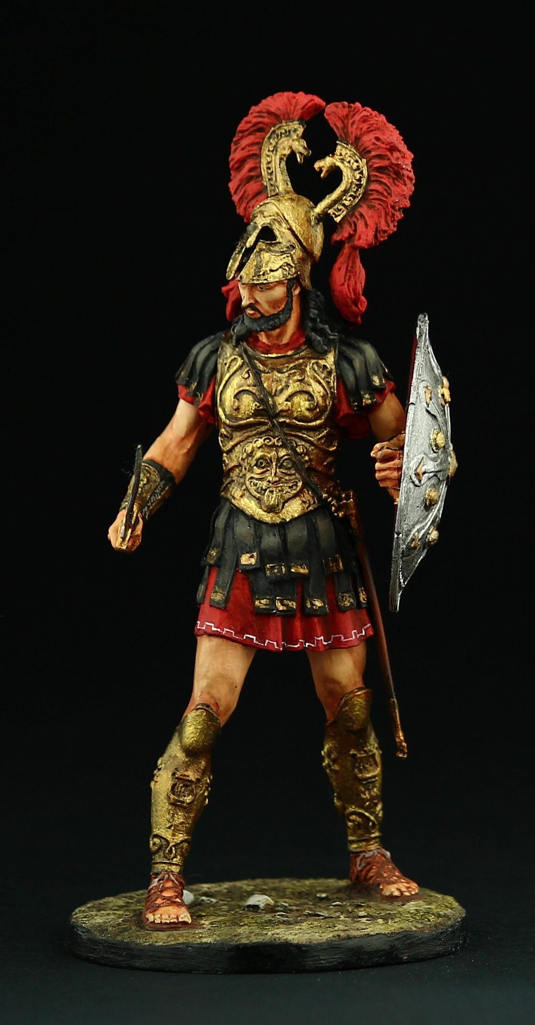 Tin Soldier Collectible Argyraspides IV C. B.C. 90 Mm Ancient - Etsy