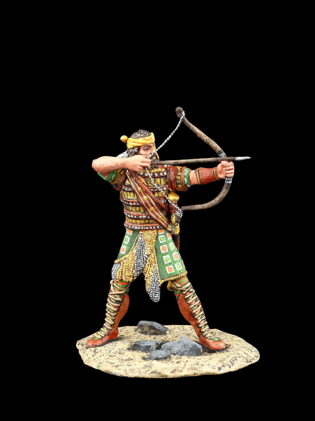 Tin Soldier Collectible Assyrian Archer, VII C. B.C. 54 Mm Antique ...