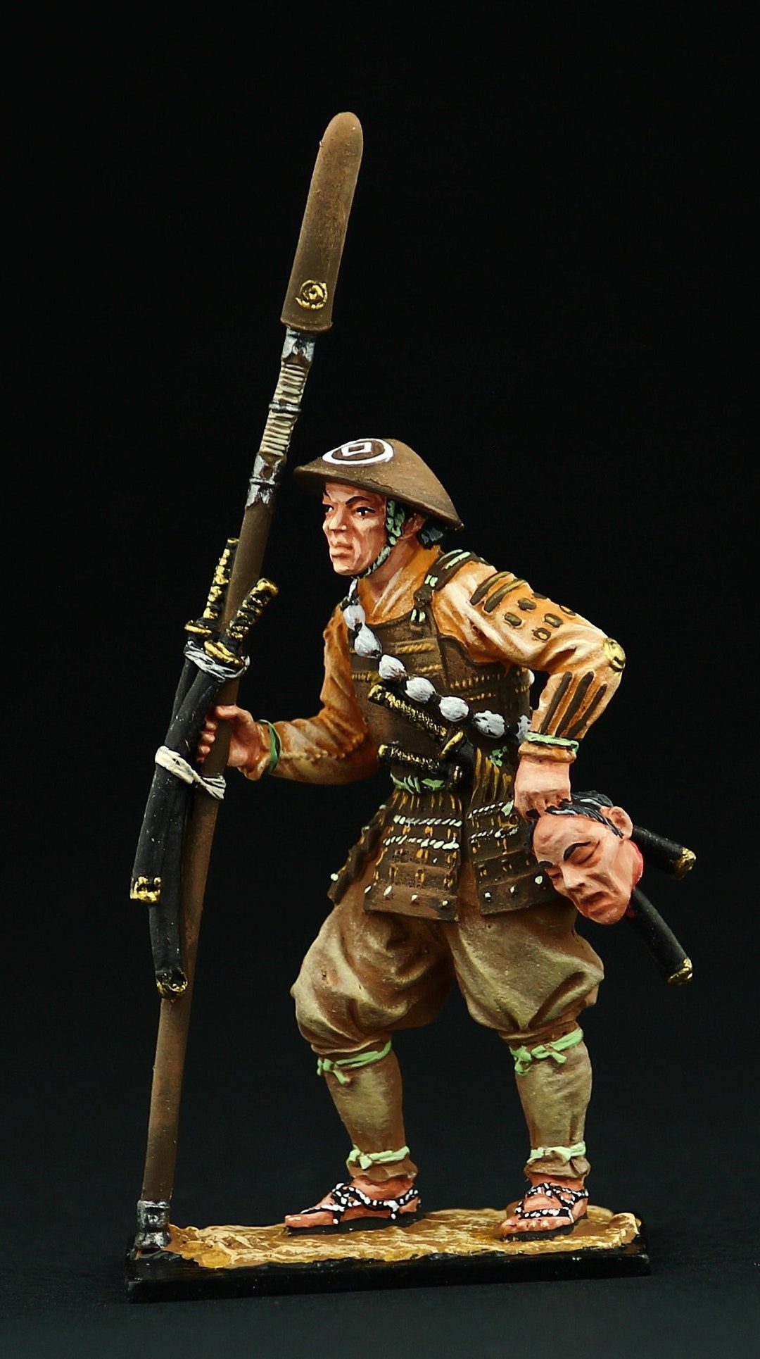 Tin Soldier Collectible Ashigaru With Trophies, 2nd Half of XVI - Early ...