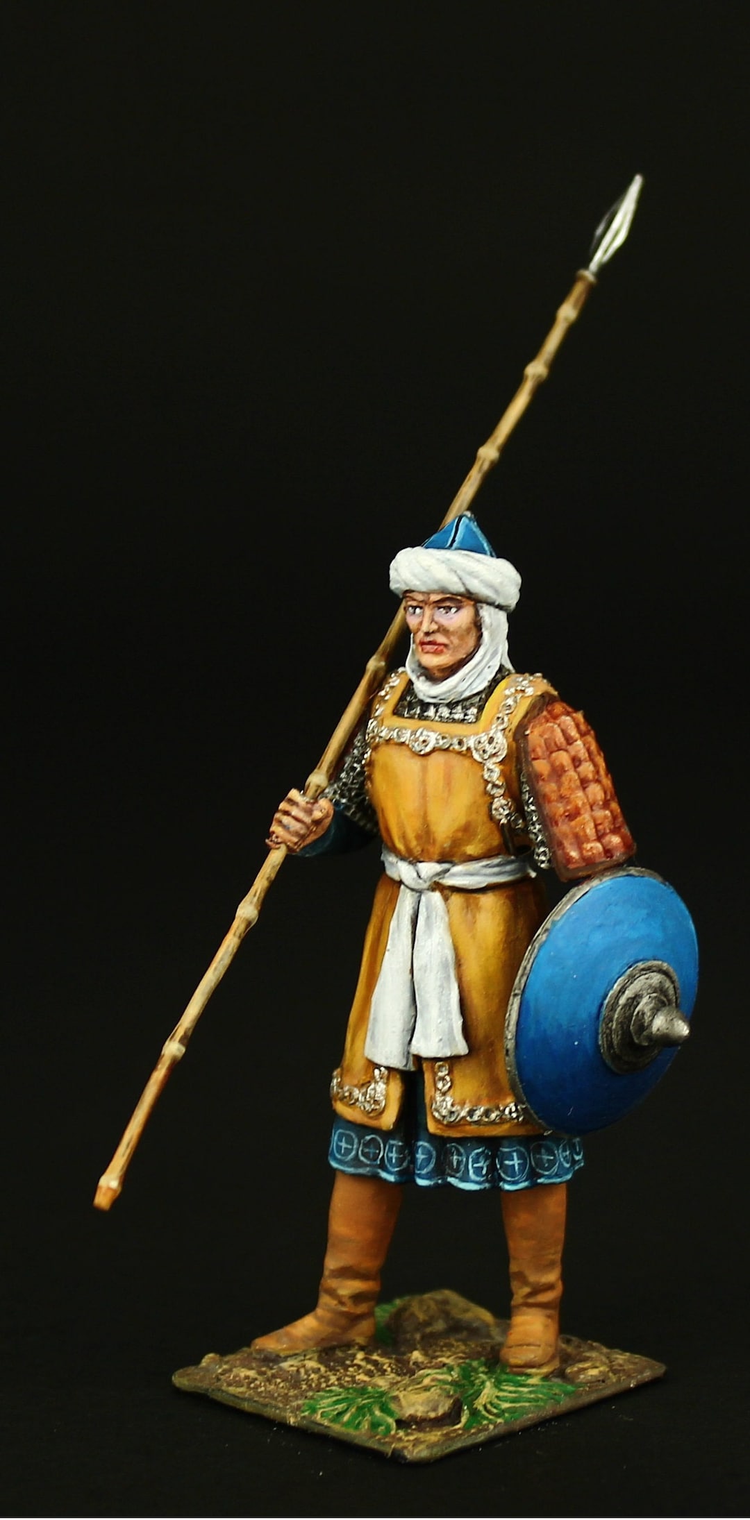 Tin Soldier Collectible Berber Warrior of Fatimid Army, X C. 54 Mm Near ...