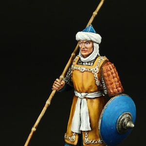 Tin Soldier Collectible Berber Warrior of Fatimid Army, X C. 54 Mm Near ...