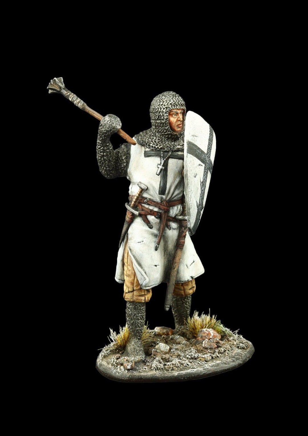 Tin Soldier Museum (TOP) Sergeant of Teutonic Order With Hammer, XIII C ...