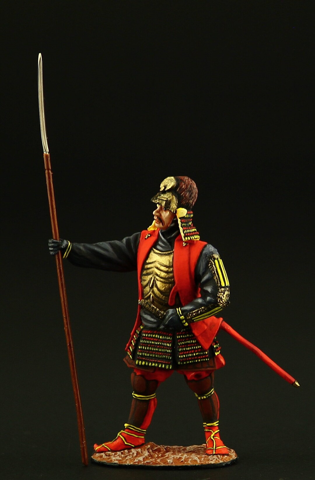 Tin Soldier Collectible Samurai, 1580 54 Mm Medieval Japan, Samurai ...