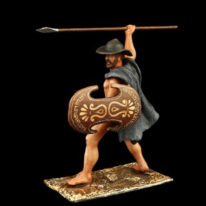 Tin Soldier Collectible Greek Light Infantry Warrior of the First Line ...