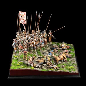 DIORAMA Museum (TOP) Rocroi 1643. the Last Tercio 54 Mm European Wars ...