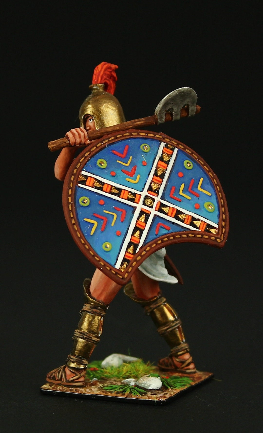 Tin Soldier Collectible the Trojan War: Myrmidon Warrior, XIV-XIII Cc ...