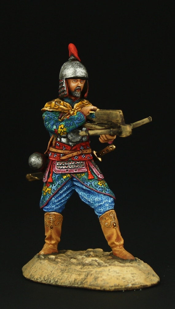 Tin Soldier Museum TOP Chinese Crossbowman XIII C. 54 Mm - Etsy
