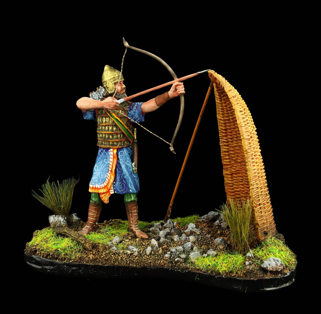 Tin Soldier Collectible Assyrian Archer, VII C. B.C. 54 Mm Antique ...