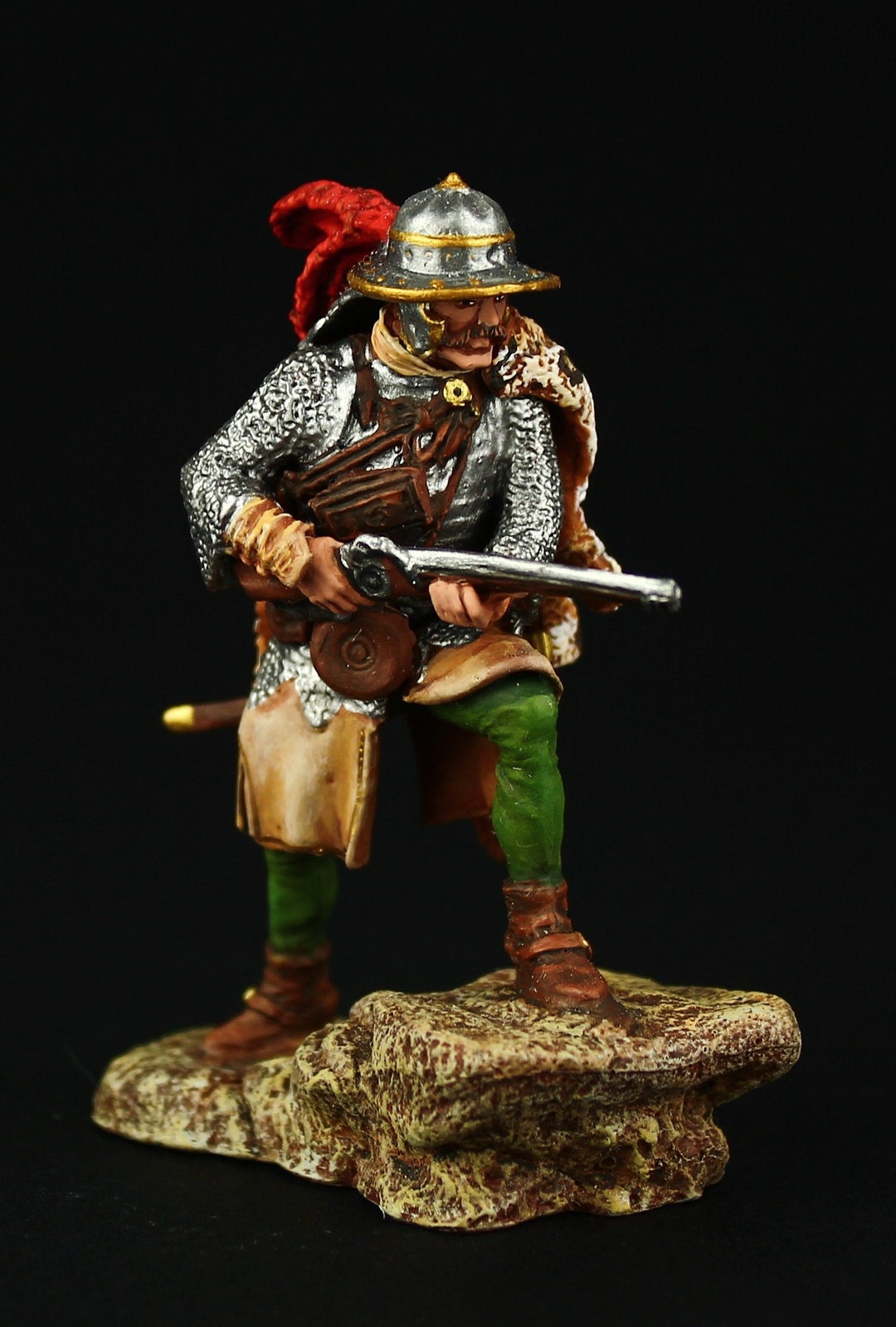 Tin Soldier Collectible Polish Cavalryman, XVII C. 54 Mm European Wars ...
