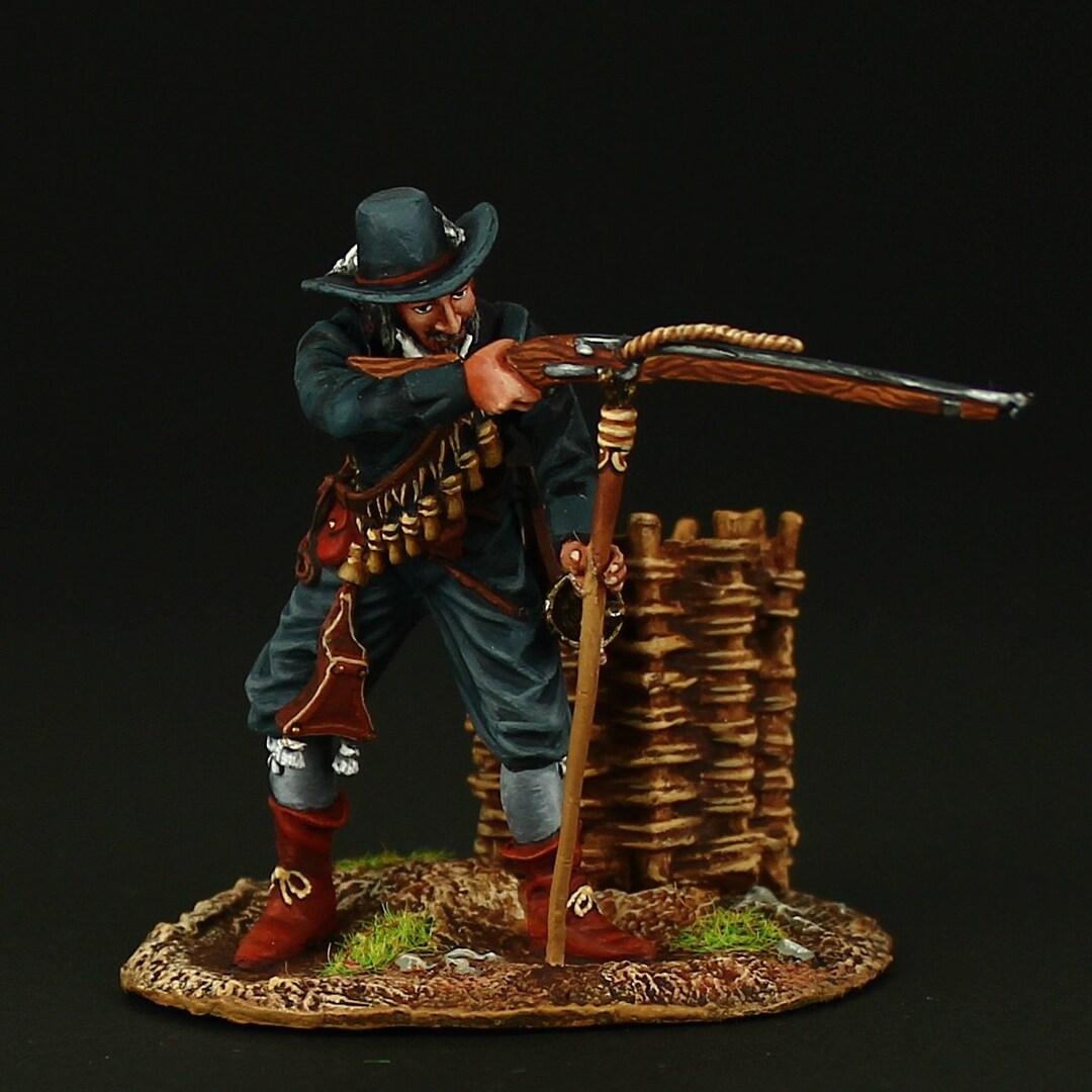Tin Soldier Collectible Musketeer, XVII C. 54 Mm European Wars - Etsy
