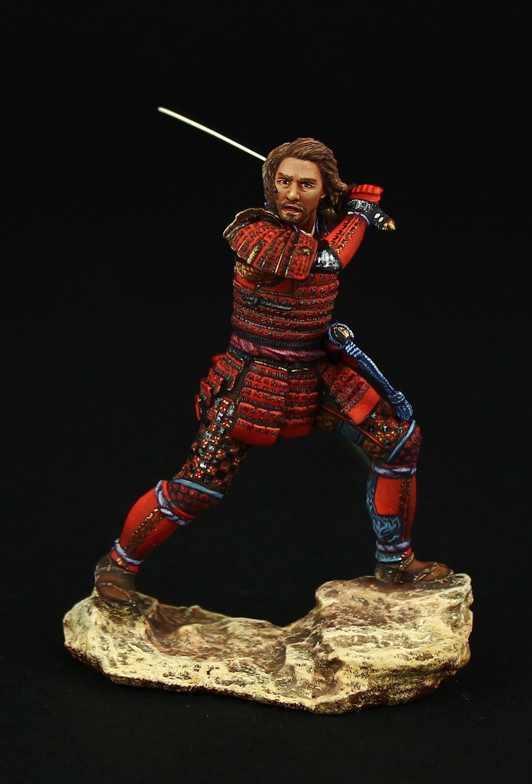 Tin Soldier Museum TOP Western Samurai, 1870 54 Mm Medieval Japan ...