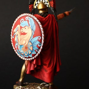 Tin Soldier Collectible Greek Strategos, V C. B.C 90 Mm Ancient Greece ...