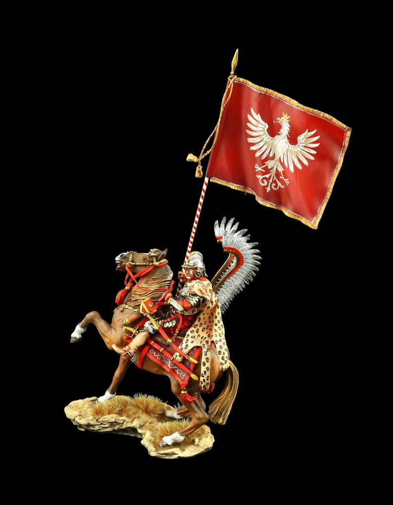 Tin Soldier Collectible Polish Winged Hussar, 1605 54 Mm European Wars ...