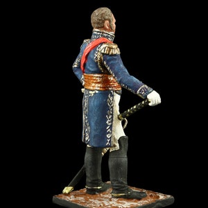 Tin Soldier Collectible Marshal Claude-victor Perrin 54 Mm Napoleonic ...