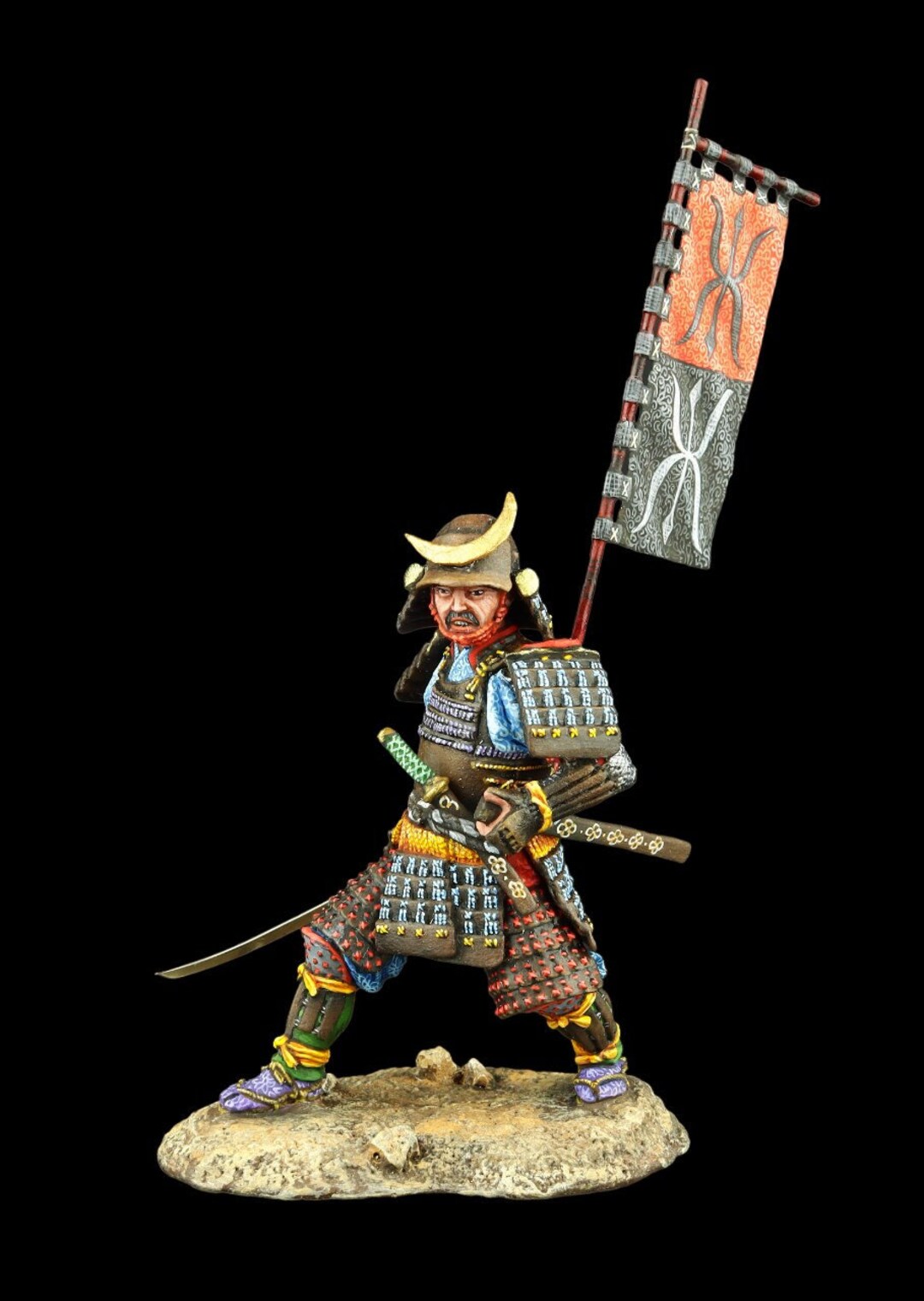 Tin Soldier: Momoyama Samurai (1574-1602) - 54mm Medieval Japan - Etsy